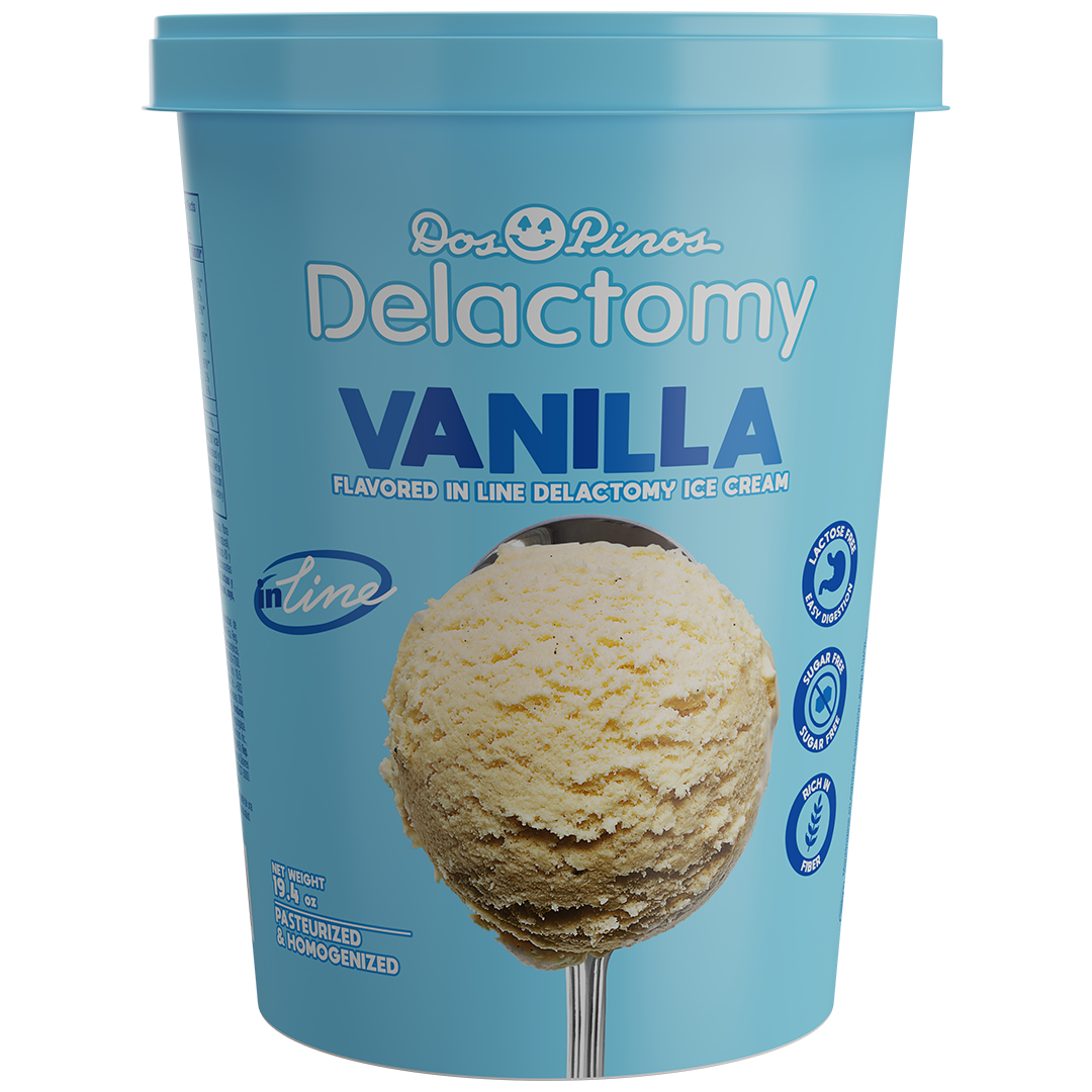 Producto: Helado Delactomy Vainilla (1/4Gal) 550g