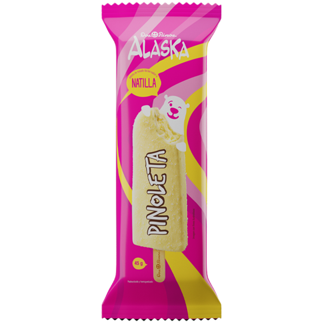 Producto: Helado Pinoleta Alaska Natilla 45g