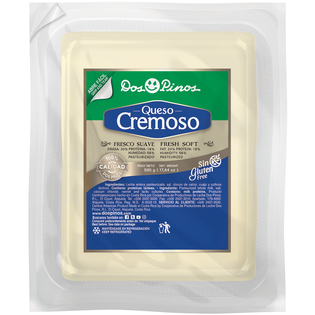 Producto: Queso Fresco Cremoso 500g