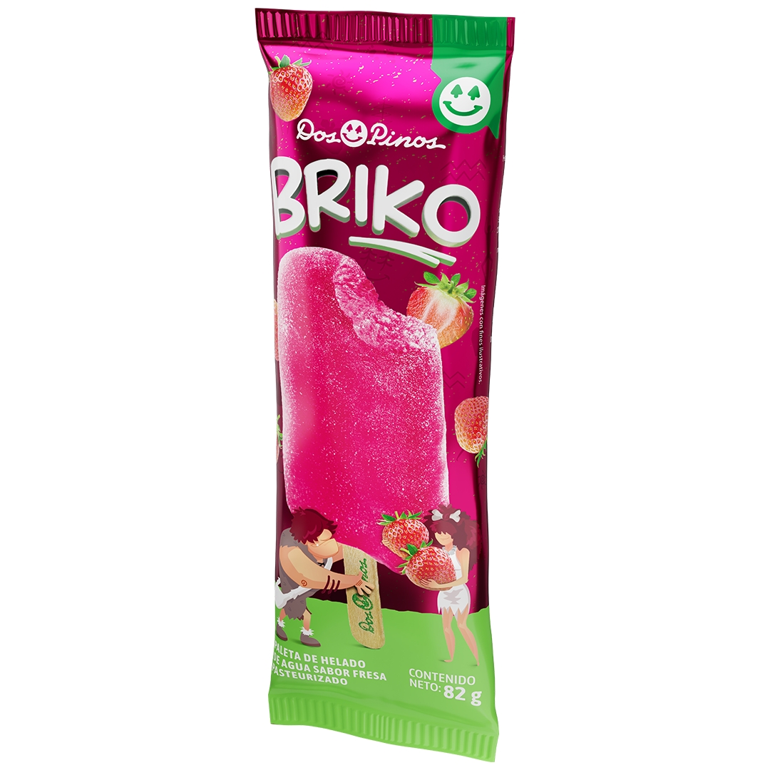 Producto: Helado Paleta Briko Fresa 82g